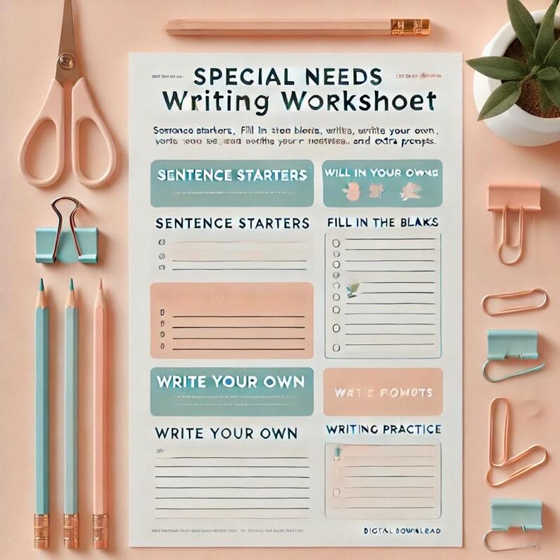 Ultimate Special Needs Bundle | Printable Worksheets for ADHD, Autism ...