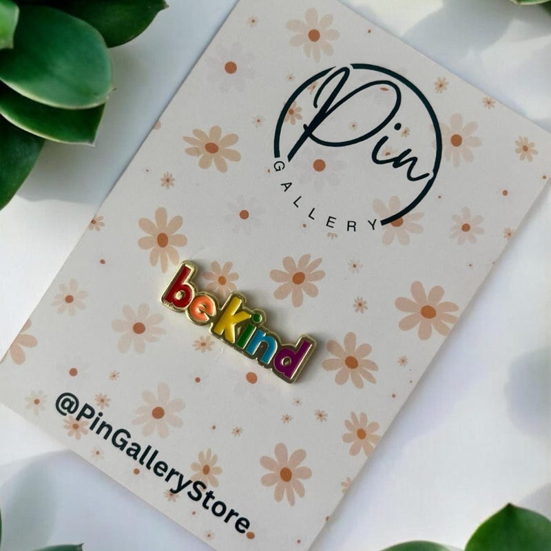 Kindness Pin - Etsy