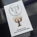 Psychology Psi Symbol Gold Metal Pin - Lapel- Badge- Accessory for ...
