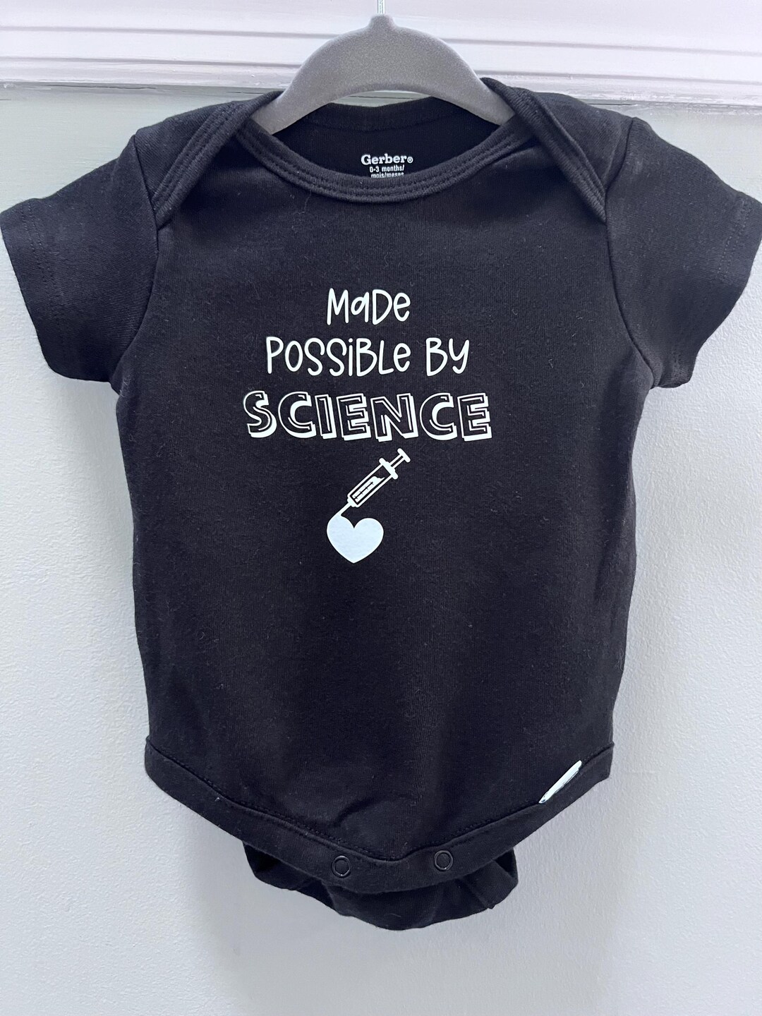 Made Possible by Science Baby Onesie – IVF Pregnancy Announcement - Etsy
