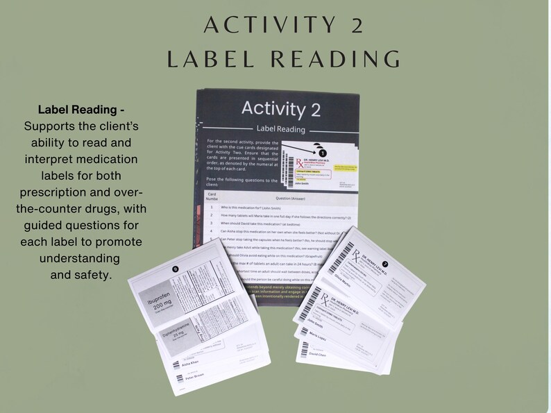 Medication Management Kit - Occupational Therapy Resources, Speech ...