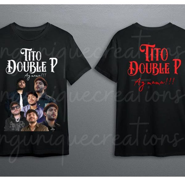 Tito Double P Logo - Etsy