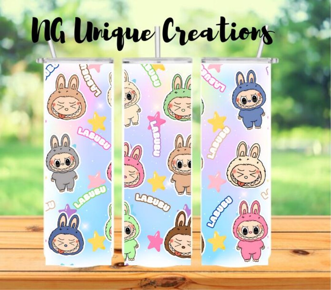 Labubu 20oz Tumbler Wrap File - Etsy UK