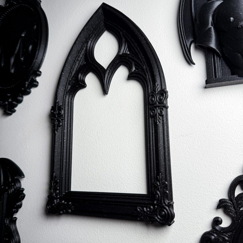 Gothic Cathedral Frame | Witchy Arch Wall Decor | Dark Academia Gothic ...