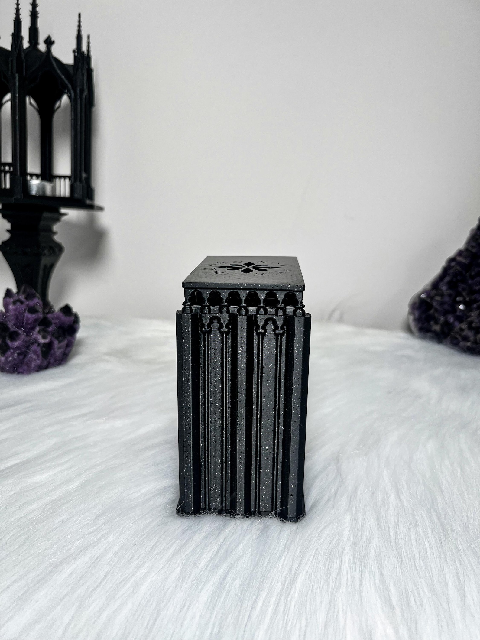 Gothic Cathedral Tarot Card Holder | Witchy Deck Display Stand | Altar ...