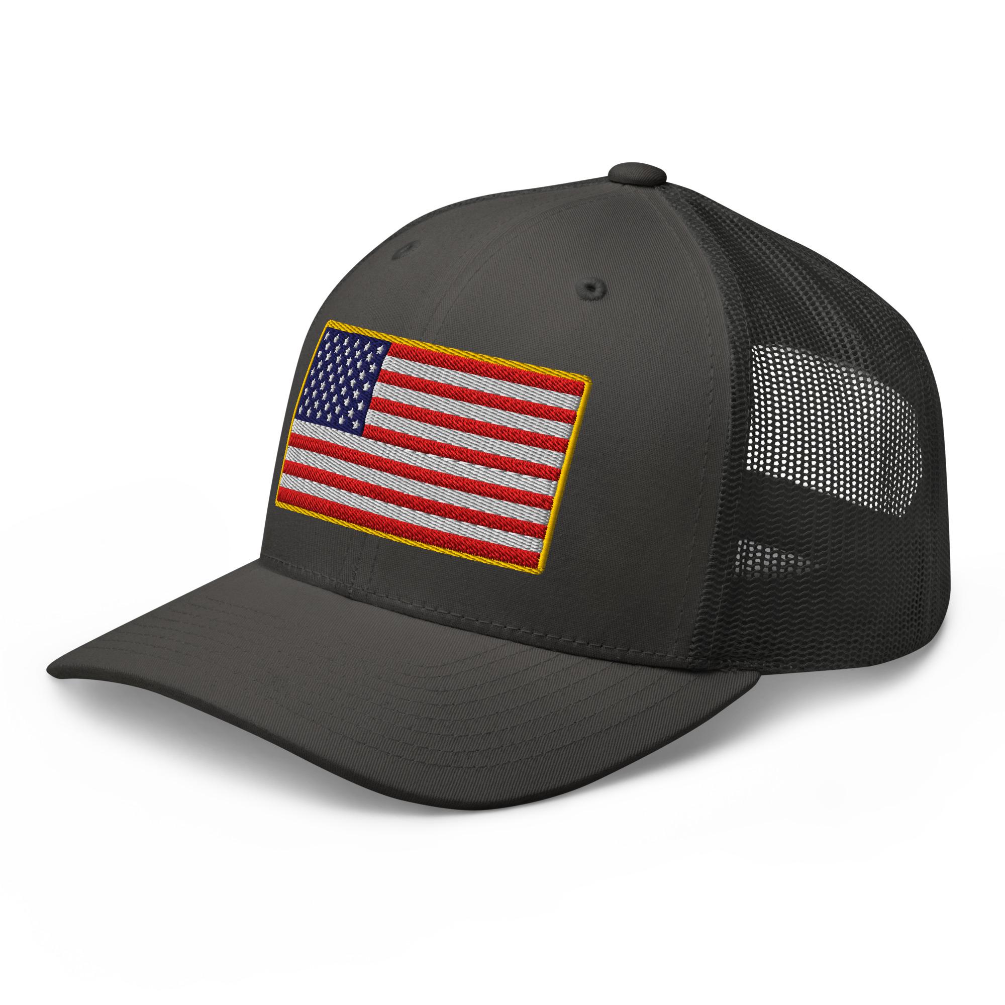 USA Flag Hat Trucker American Flag Hat Republican Hat Conservative Hat ...