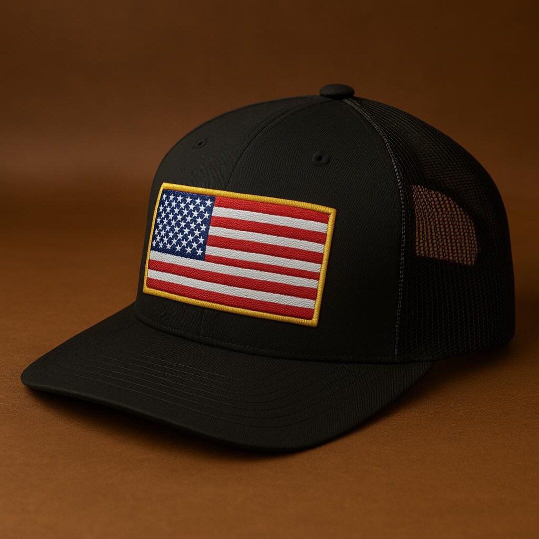 USA Flag Hat Trucker American Flag Hat Republican Hat Conservative Hat ...