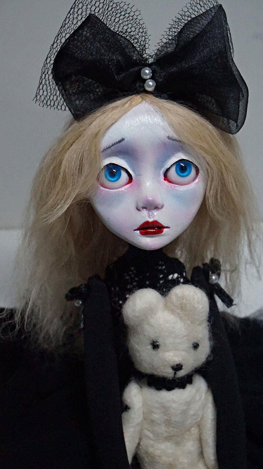 Goth Creepy Handmade Figurative Sculpture Unique Dark Gothic - Etsy