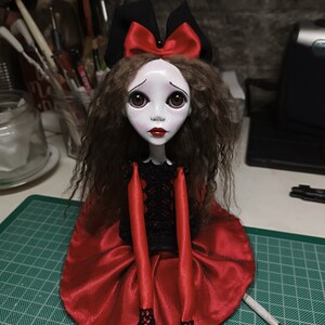 Goth Creepy Handmade Figurative Sculpture Unique Dark Gothic Sad ...