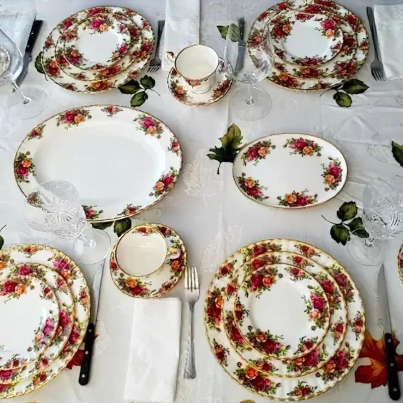 Country Dinnerware - Etsy