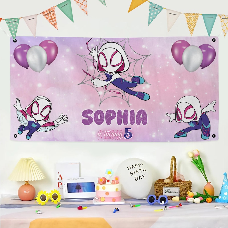 Marvels Birthday Banner - Etsy