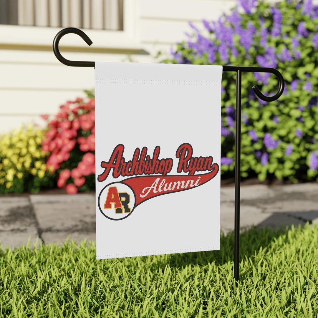 Archbishop Ryan High School Alumni Garden Flag, Personalized Outdoor ...