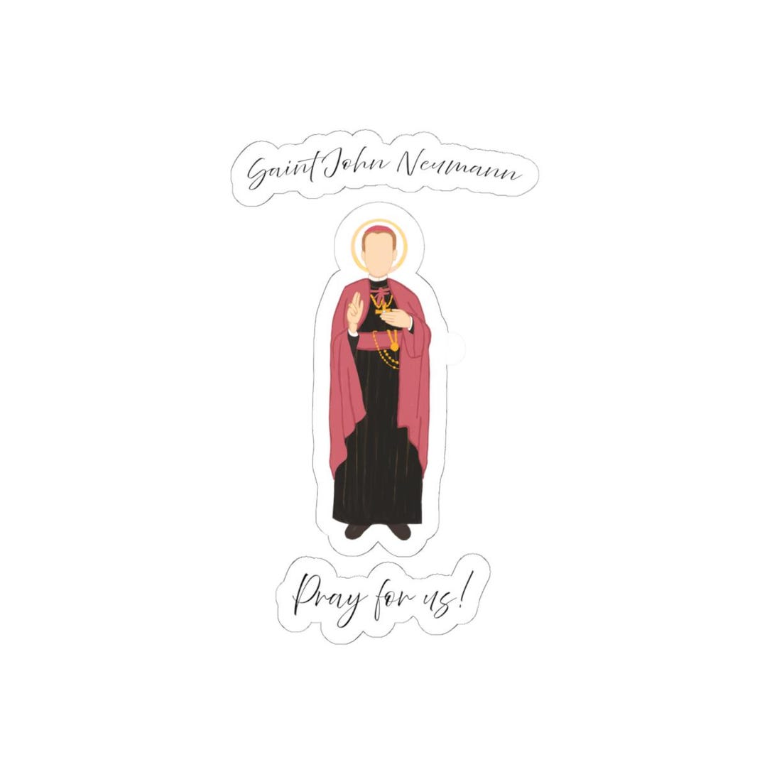 Saint John Neumann Sticker - Etsy