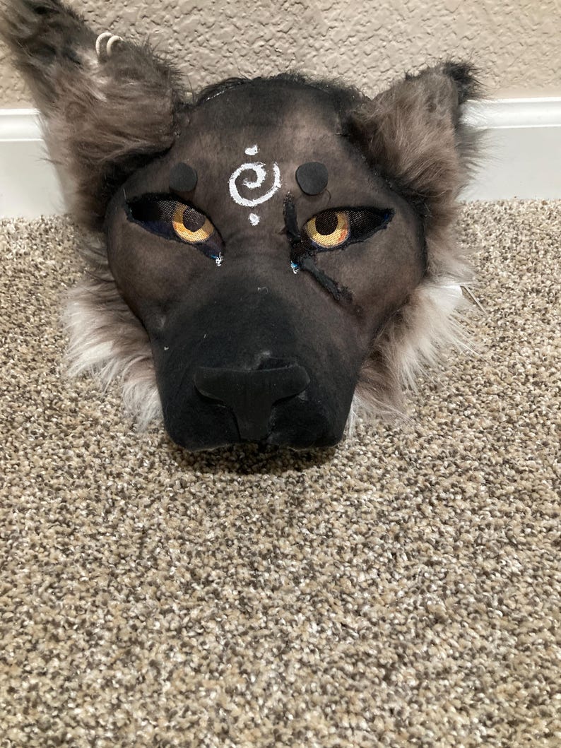 German Shepard Therian Mask - Etsy UK