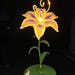 Handmade Sundrop Flower Lamp: Crochet Cotton Rapunzel Flower LED ...