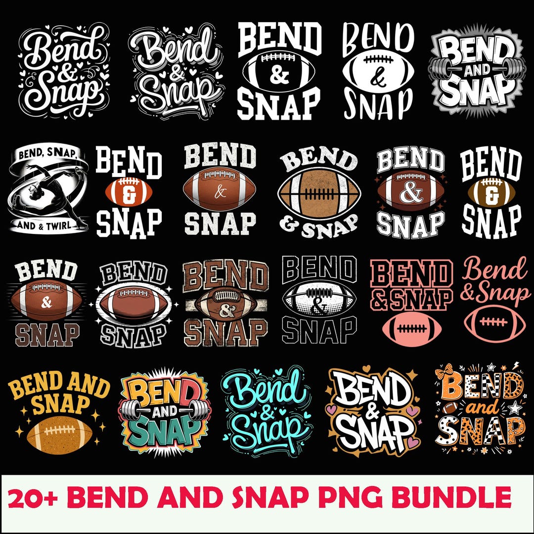 Bend and Snap Football Png Bundle,funny Game Day Png,funny Touchdown ...