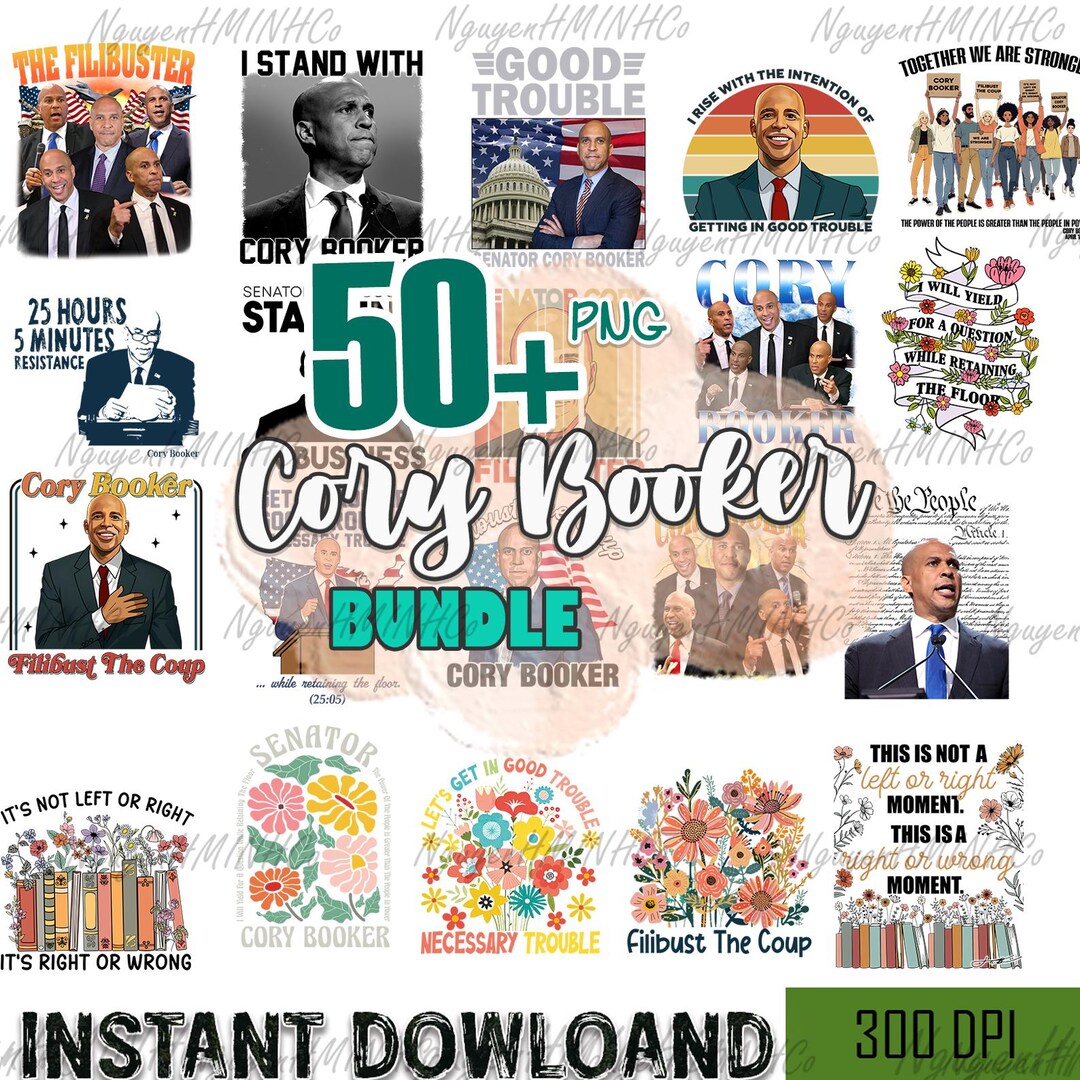 50+ Anti Trump Png Bundle, Cory Booker Png, I Will Yield for a Question ...