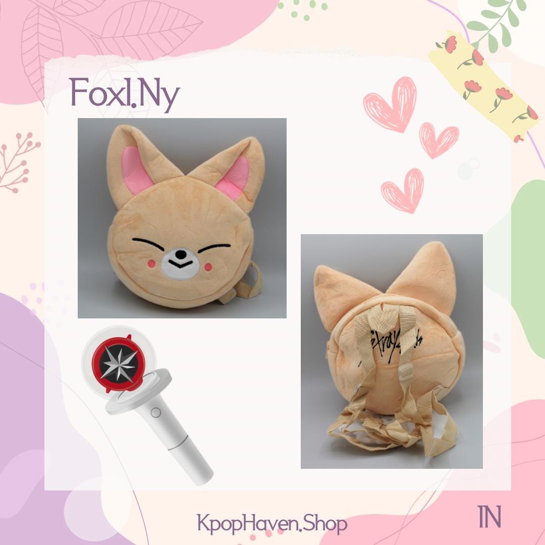 Stray Kids SKZOO Backpacks, Wolfchan, Bbokari, Jiniret, Dwaekki, Leebit ...