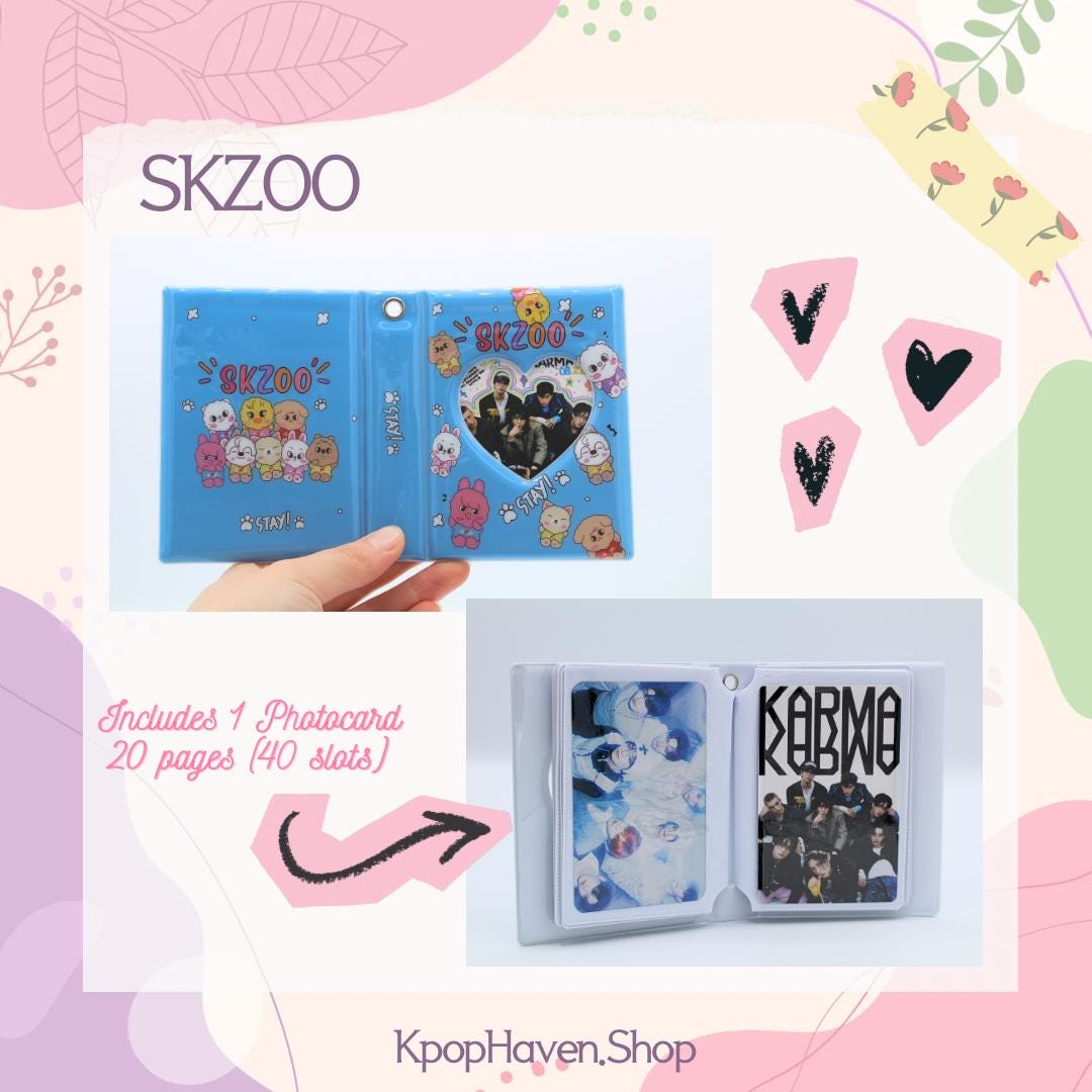 Stray Kids SKZOO PC Photobook, Wolfchan, Bbokari, Jiniret, Dwaekki ...