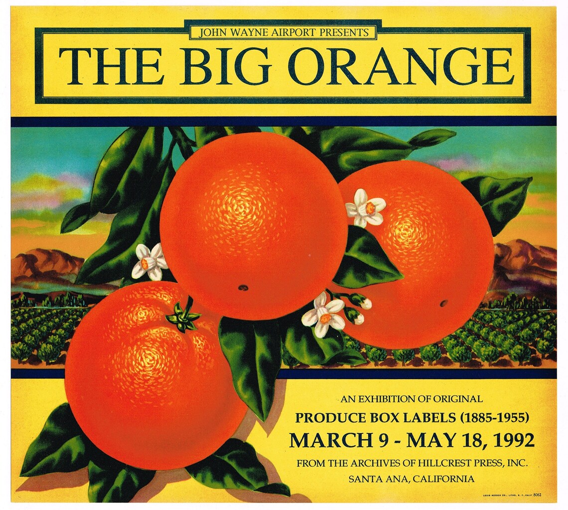 Original Vintage Crate Label 1930s Stock Label Overprinted via ...