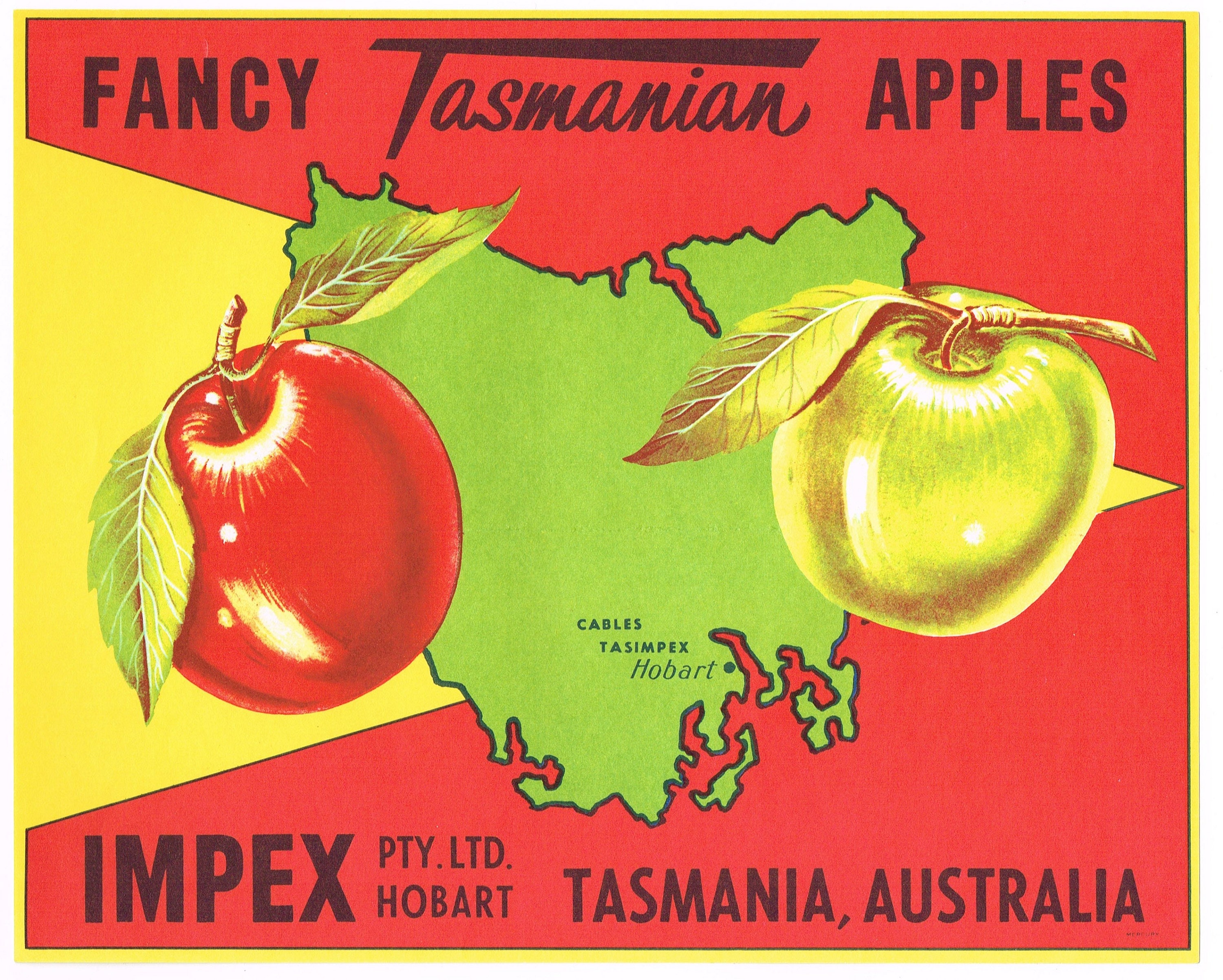 Vintage Apple Labels