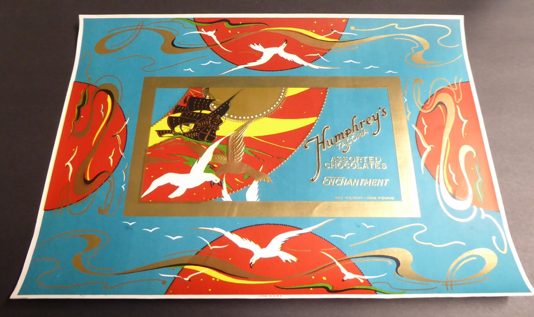 Original Vintage Antique Product Label C1920s Humphreys of Tacoma ...