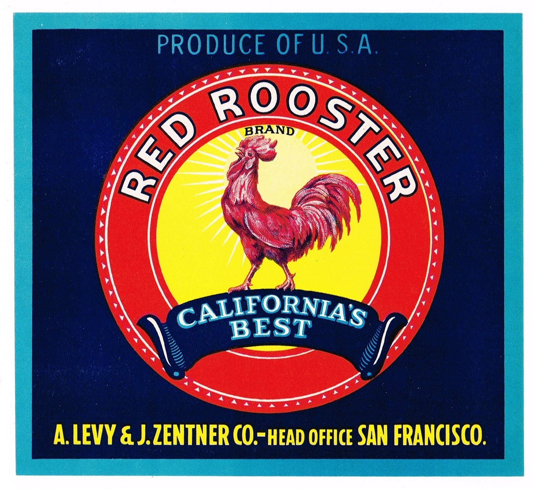 Collectibles Advertisements Original vintage vegetable produce crate ...