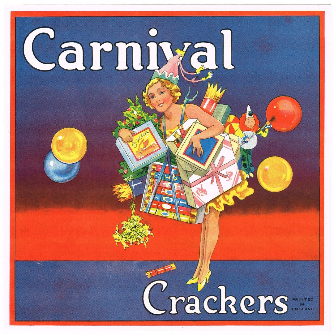 Original Firecracker Advertising Label Batger's 1930's - Etsy