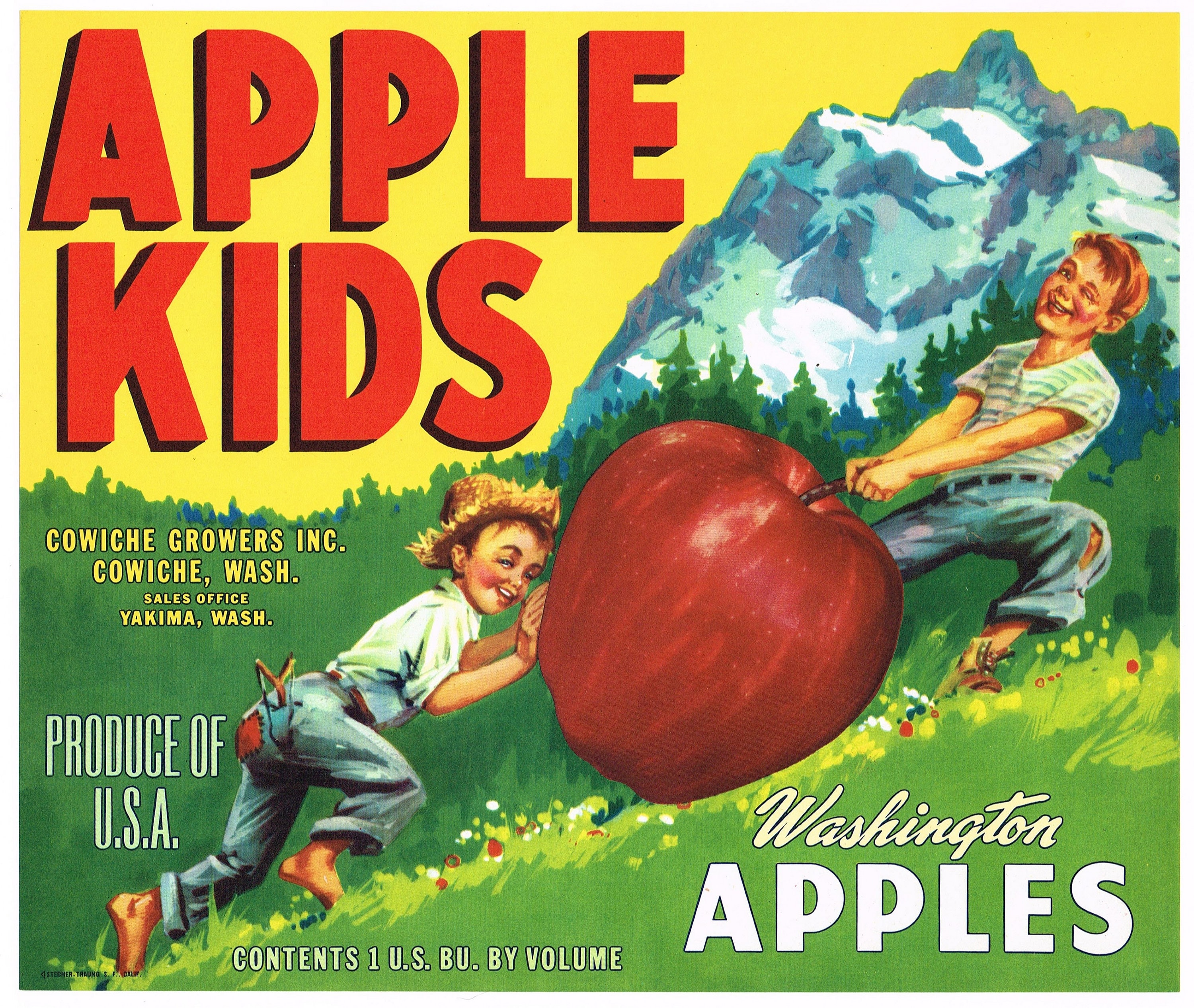 Vintage Apple Labels