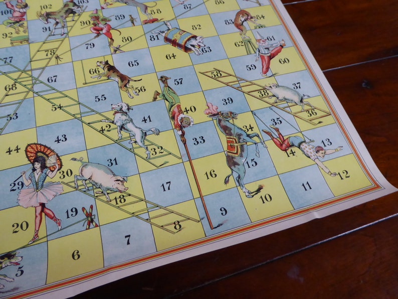 Original Vintage Board Game Box Print C1910-1915 - Etsy