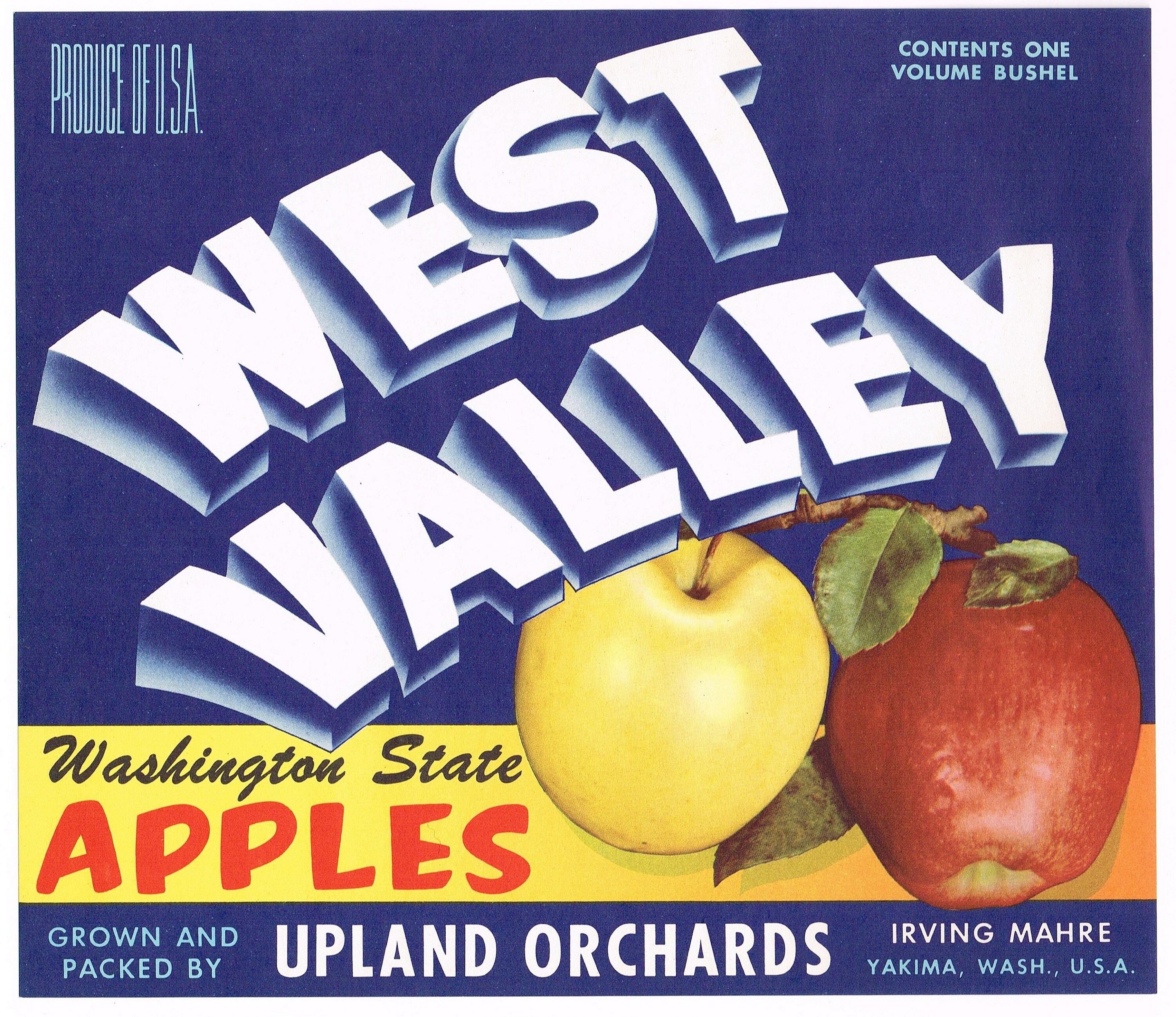 Vintage Apple Labels
