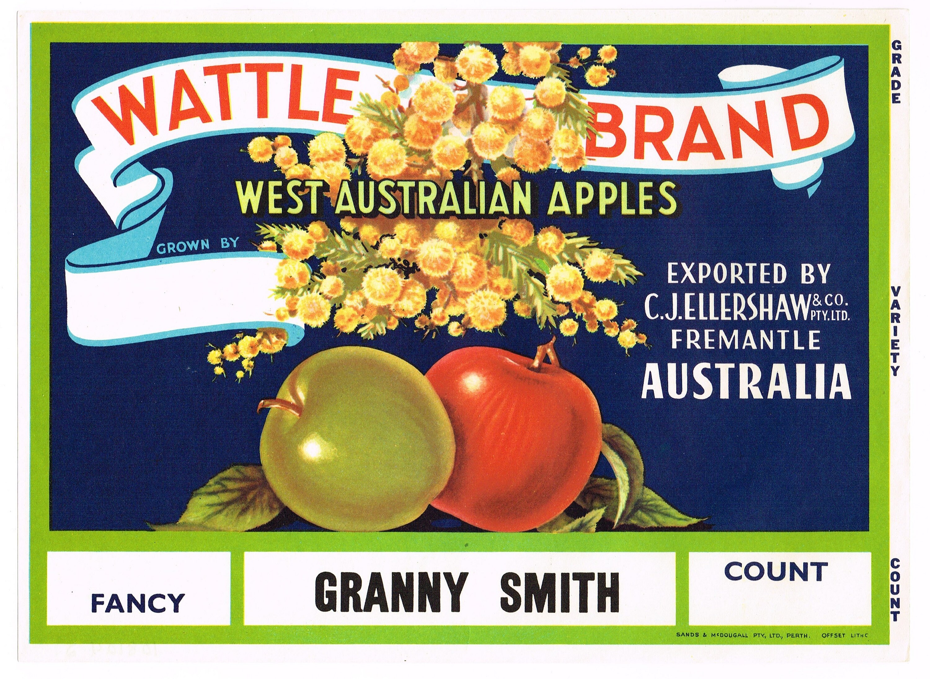 Vintage Apple Labels