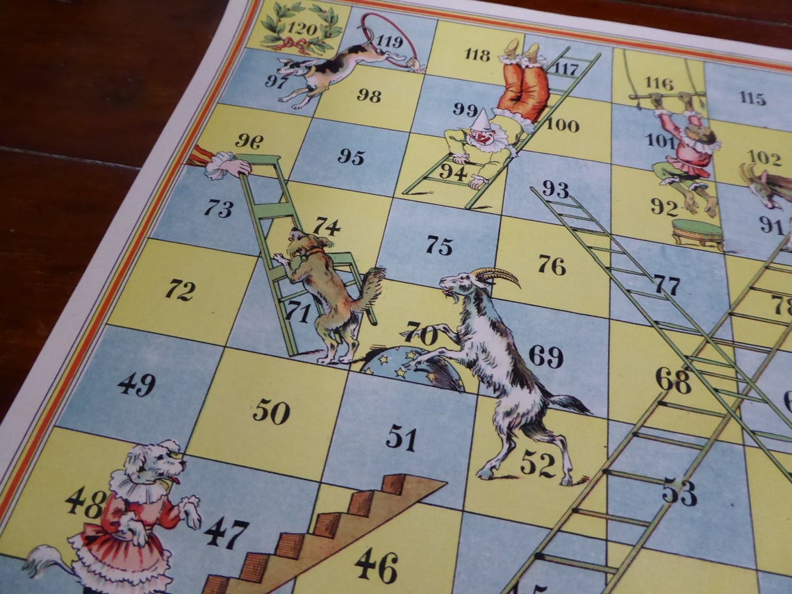 Original Vintage Board Game Box Print C1910-1915 - Etsy