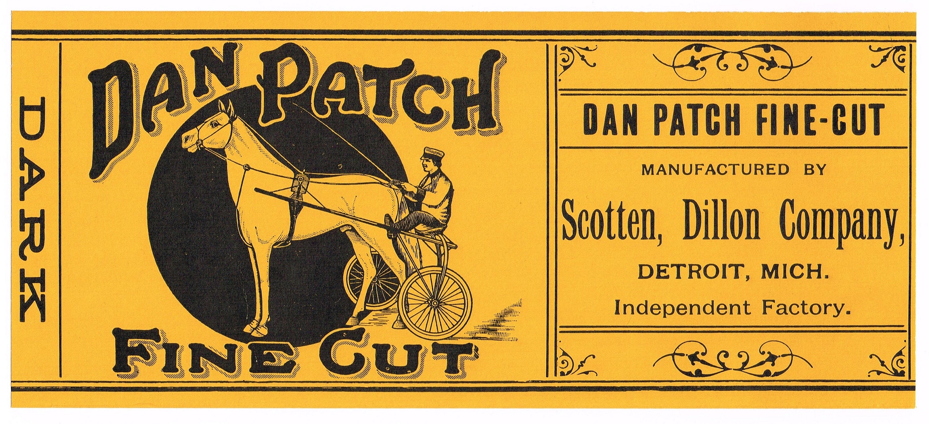 Dan Patch Cigar Box