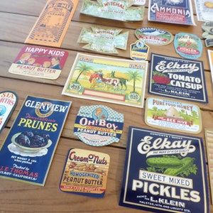 55 Original Vintage Product Labels 1910s-1950 Quack Medicine Cosmetic ...