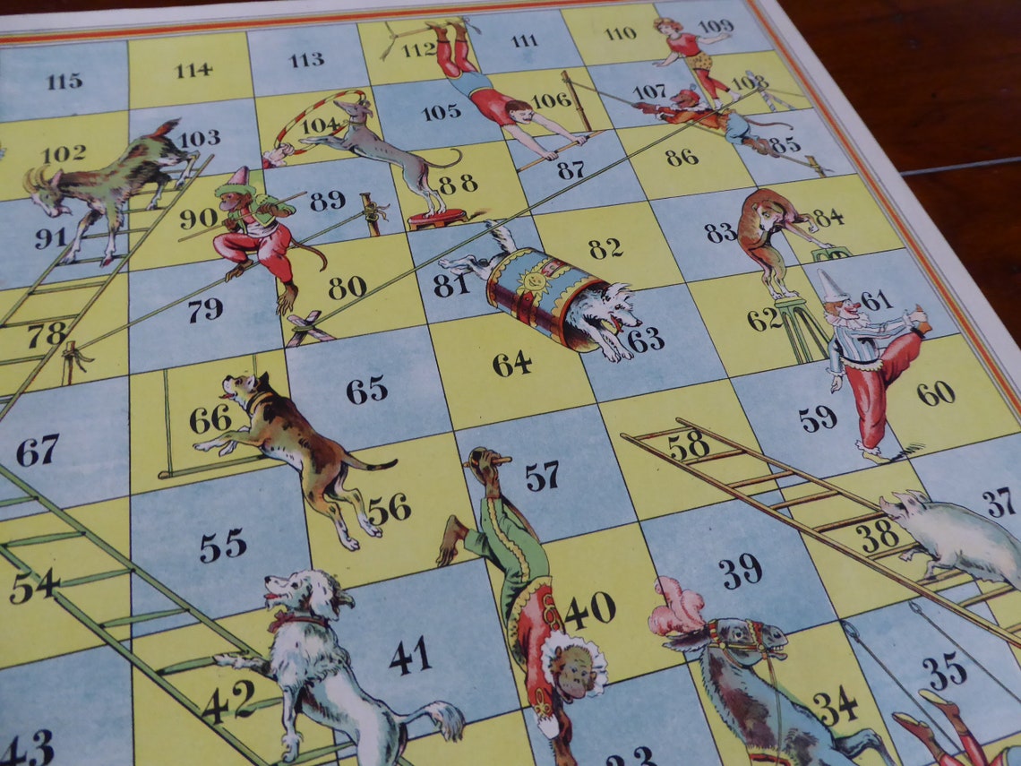 Original Vintage Board Game Box Print C1910-1915 - Etsy