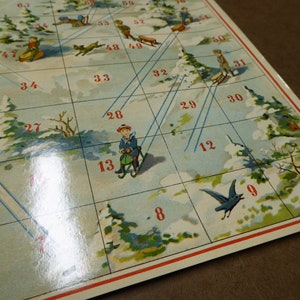 Original Vintage Board Game Box Print C1910-1915 Chromolithograph Paris ...