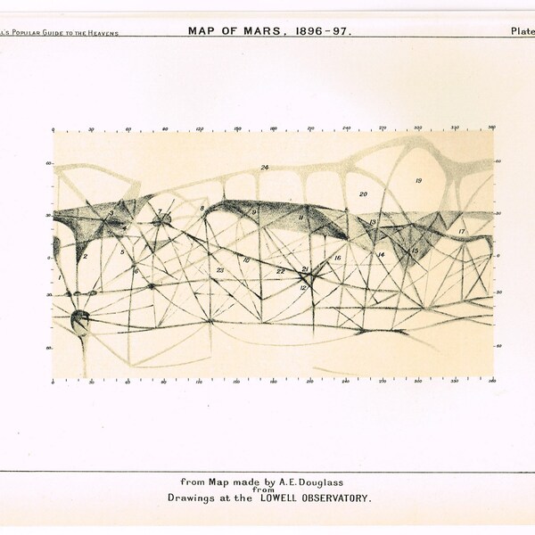 Antique Lowell Map - Etsy