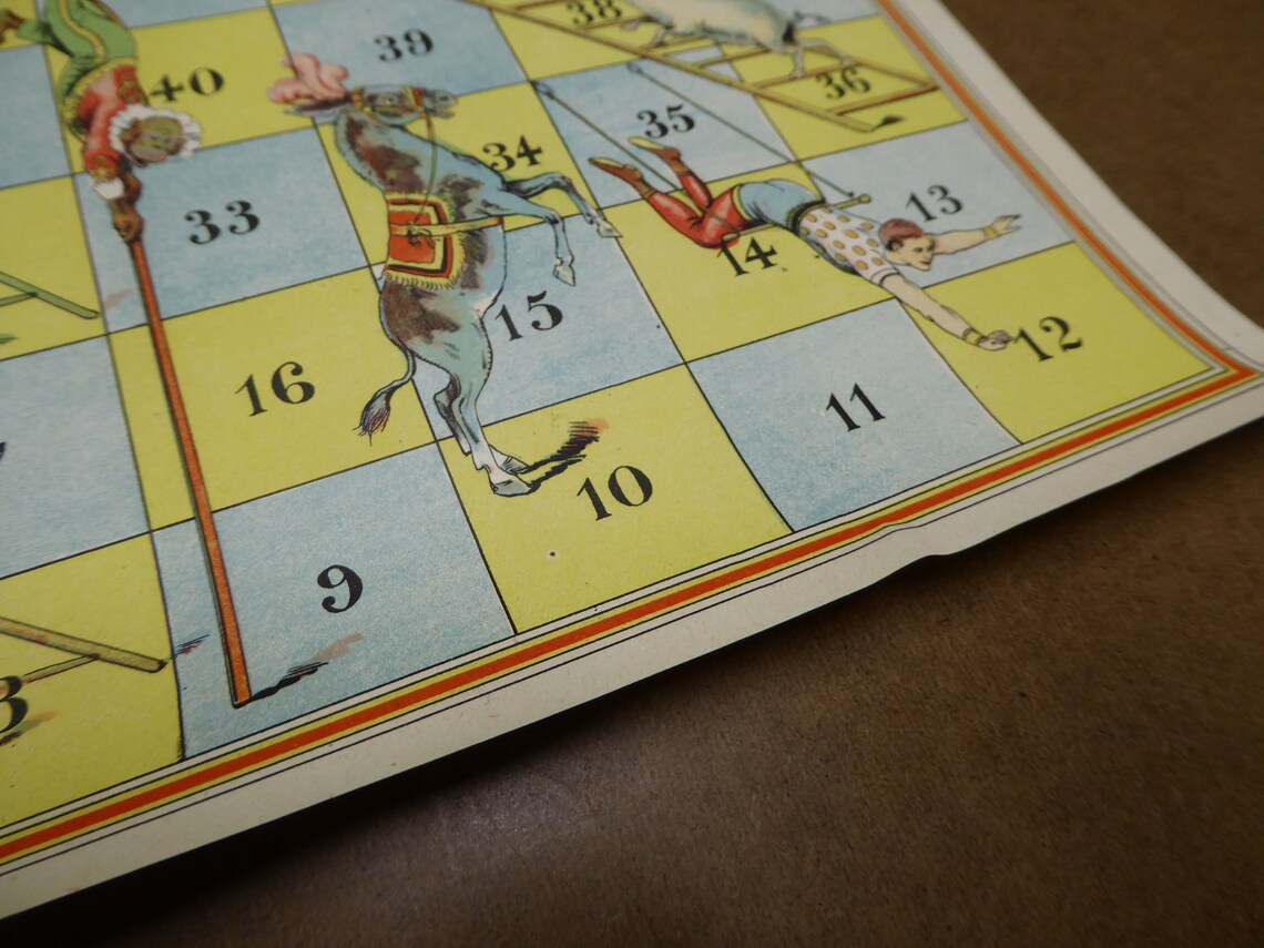 Original Vintage Board Game Box Print C1910-1915 - Etsy