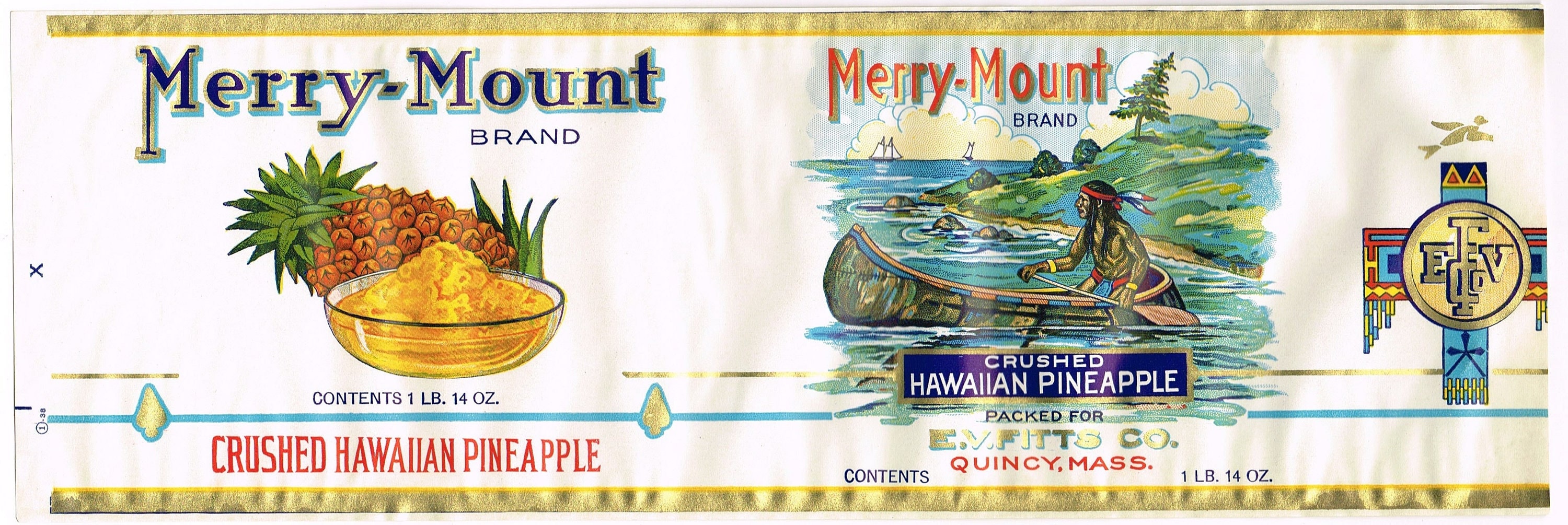 Dole Pineapple Label