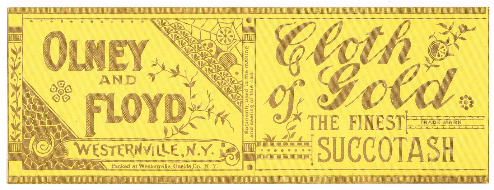 4 Original Vintage Large Tin Can Labels C1910 General Store - Etsy