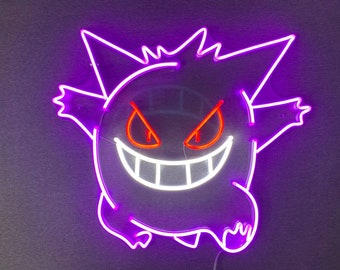 Neon Gengar Light - Etsy
