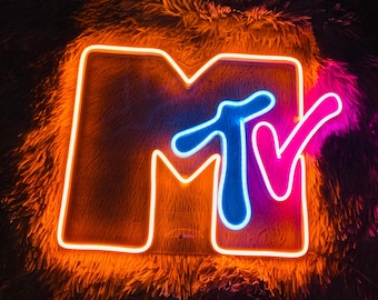 Mtv Music Neon Sign - Etsy