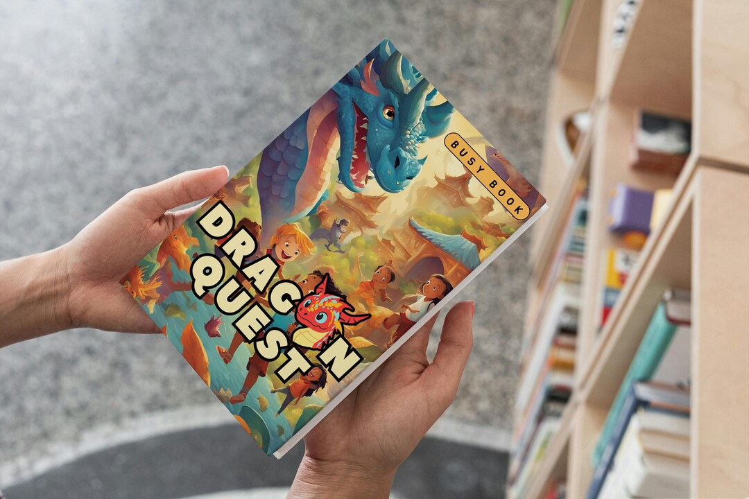 Dragon Busy Book Printable | Toddler and Preschool Learning Binder ...