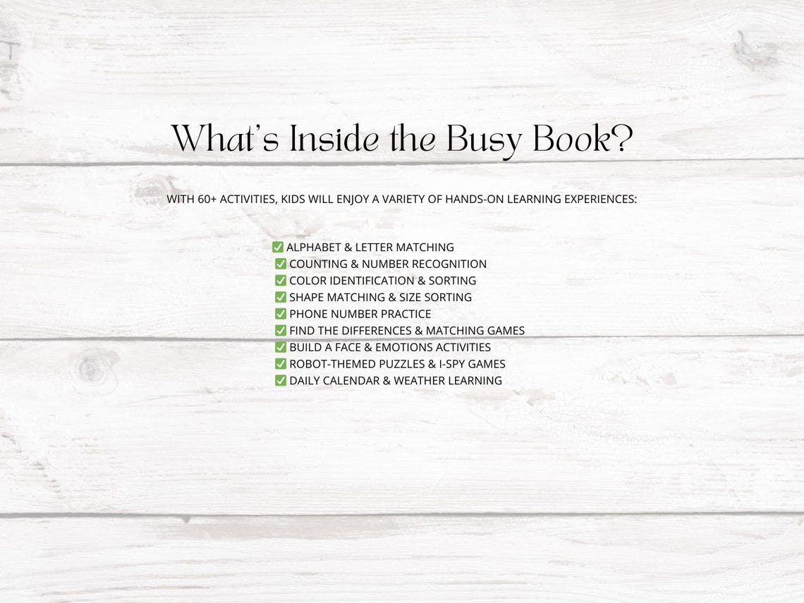 Construction Busy Book - Printable Toddler Activity Book, Educational ...