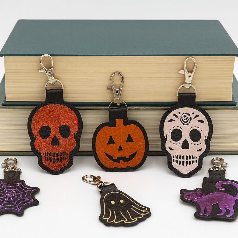 Keychain Cat Skull - Etsy