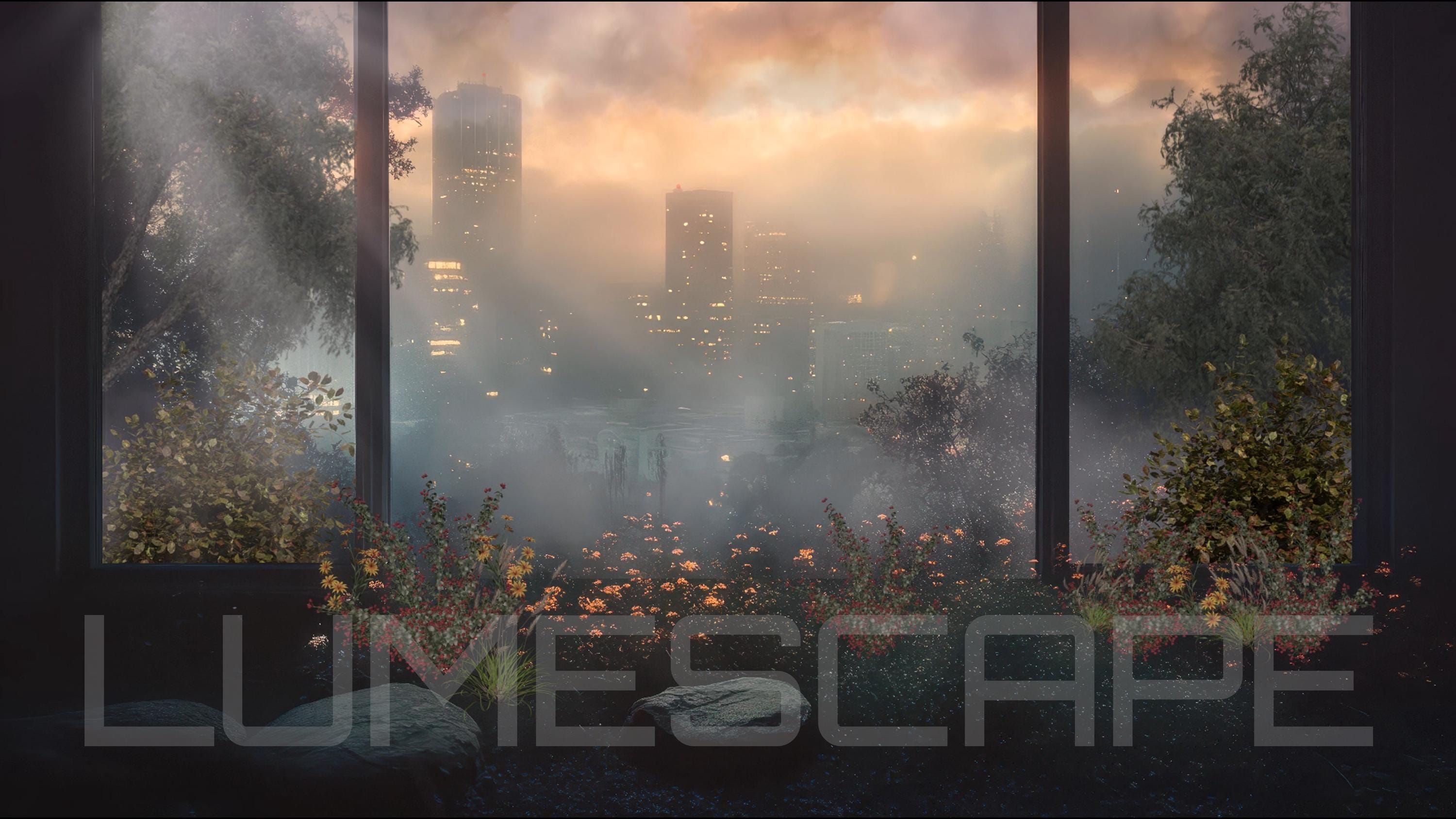 Moody Cityscape Animated Background, Animation Effects | 1080 HD Video ...