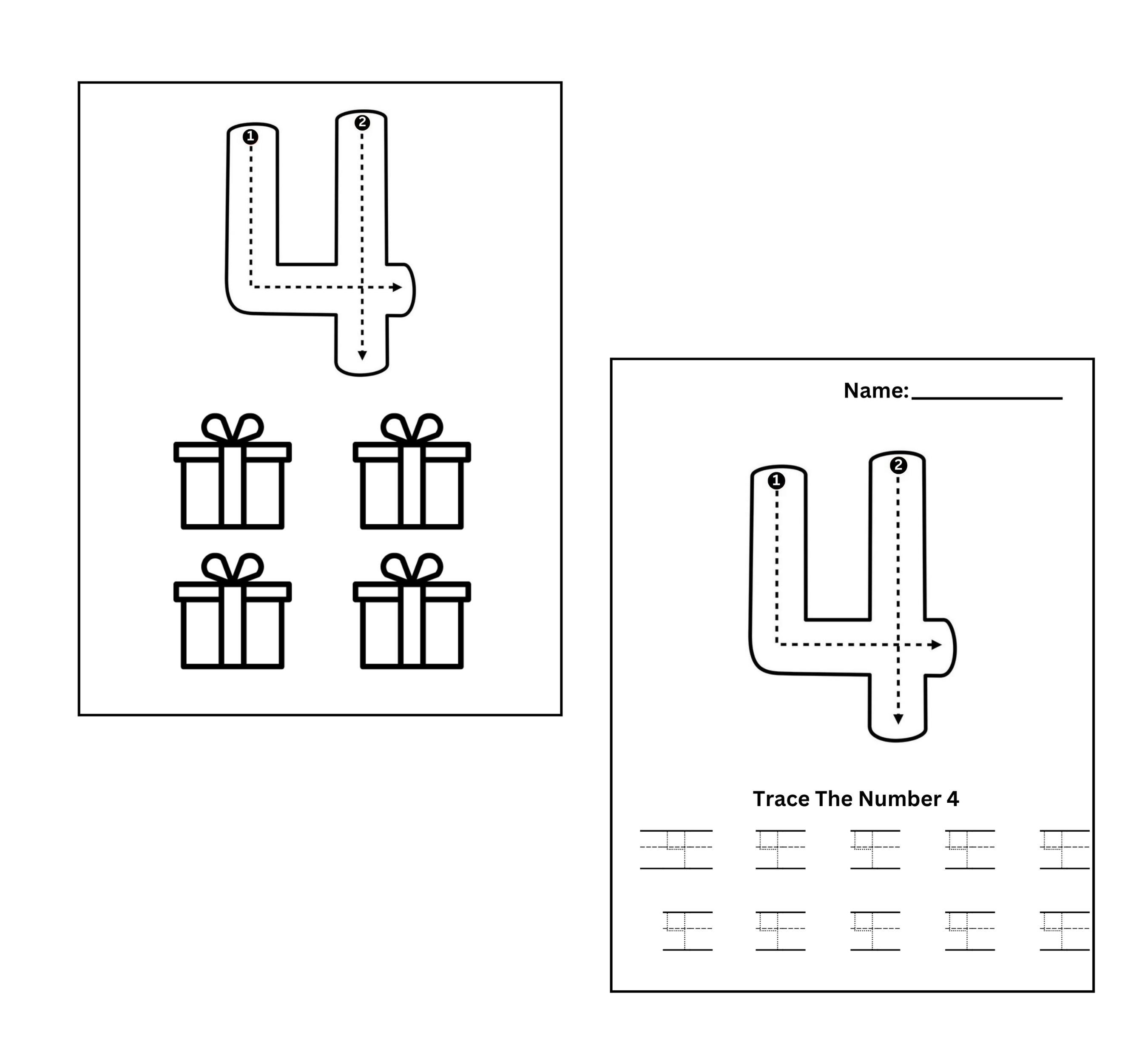 1-100 Numbers Tracing| Preschool & Kindergarten Numbers Tracing ...