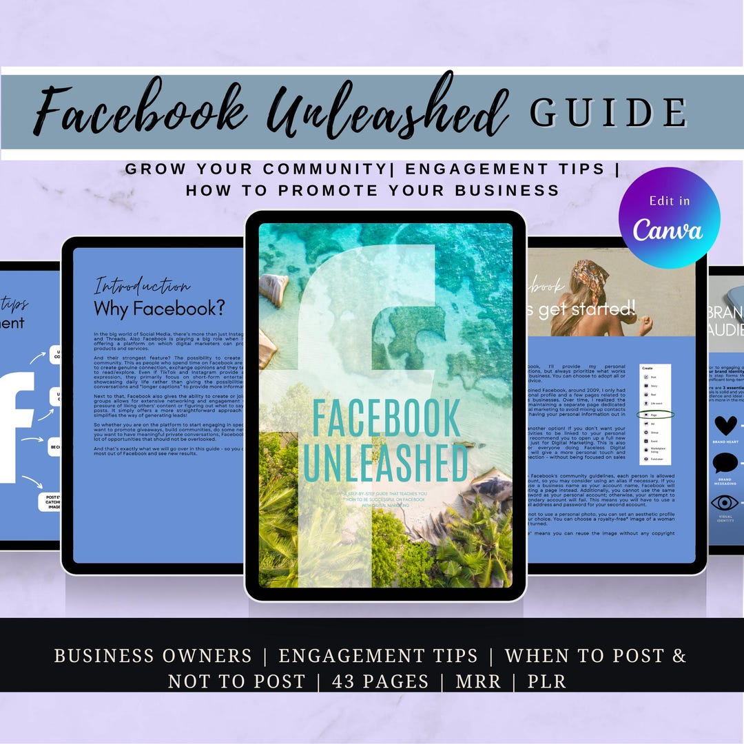 Facebook Unleashed | Master Resell Rights | Private Label Rights ...