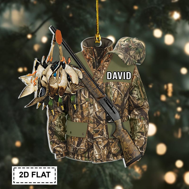 Duck Christmas Tree Ornament - Etsy